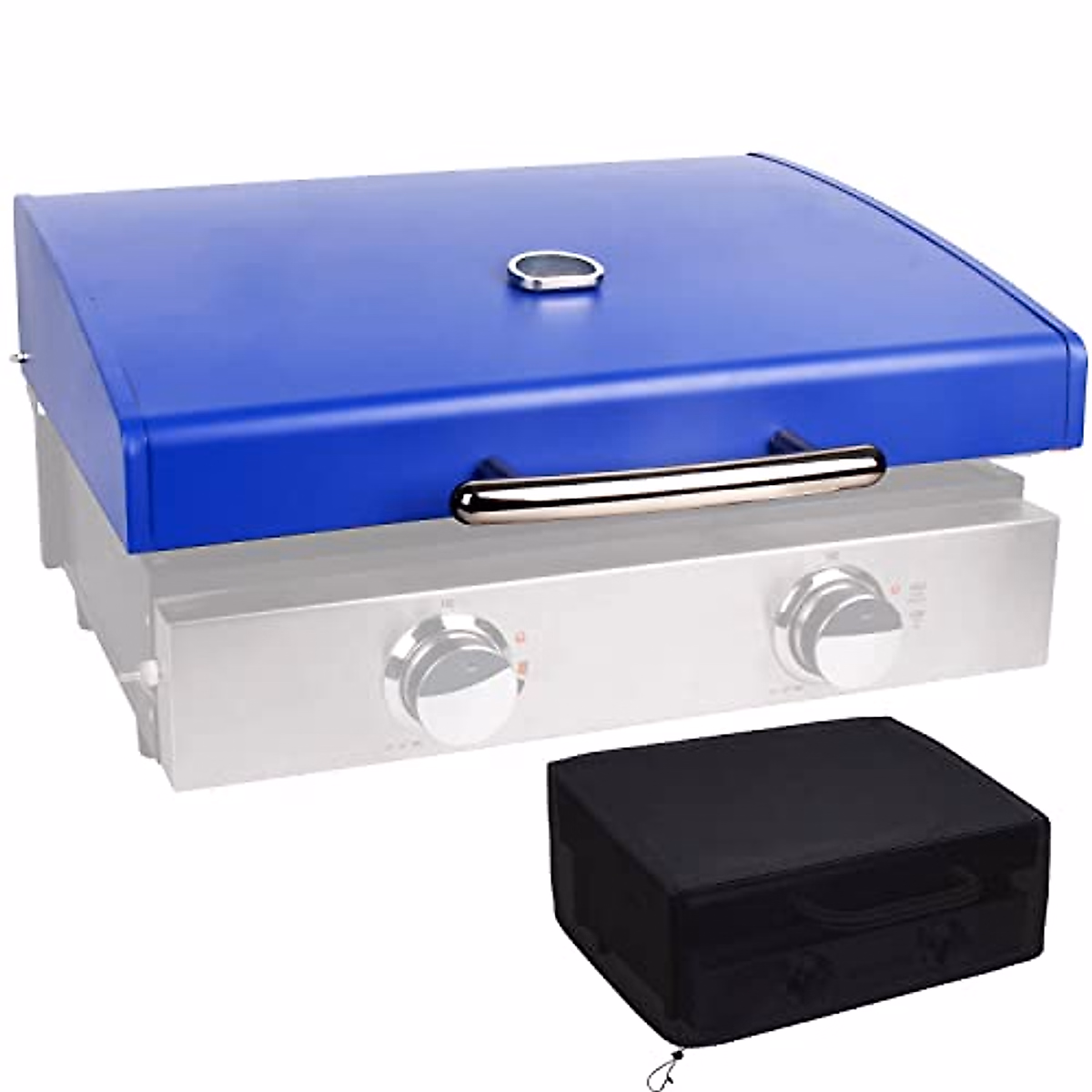 BQMAX 5011 Griddle Hard Cover Hood for Blackstone 22" and 600D Heavy Duty Griddle Cover Replacement for Blackstone 22" Table Top Griddle