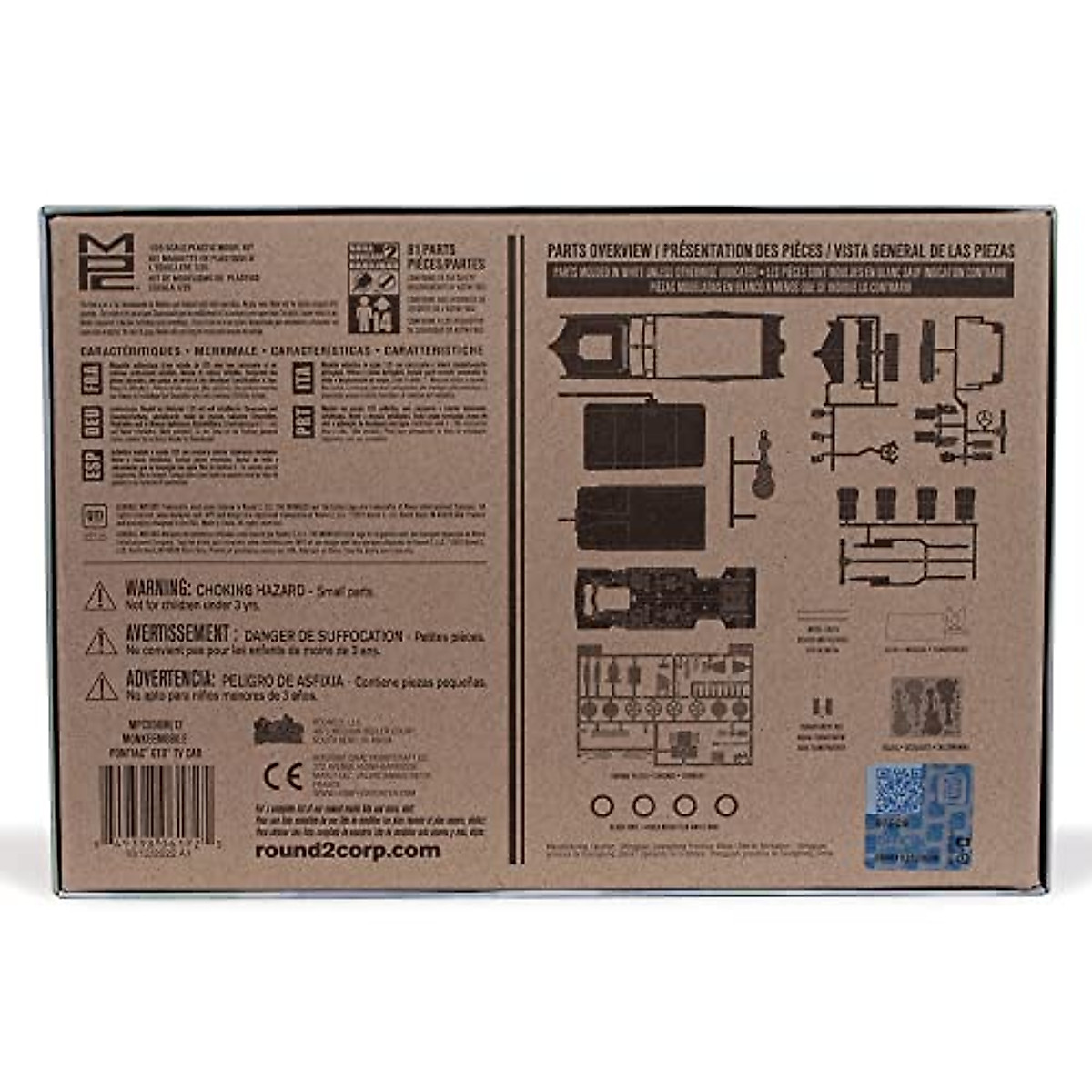 MPC Monkeemobile TV Car 1:25 Scale Model Kit