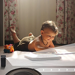 LAPTPBAT 2-Pack Dual Model Virtual Wall Barrier for Roomba 800,900,I S & E Series,e5 e6 i4 i6 i7 i8 S9,5150,7550, e5120, e5152 and All Plus Versions,Light House for Roomba