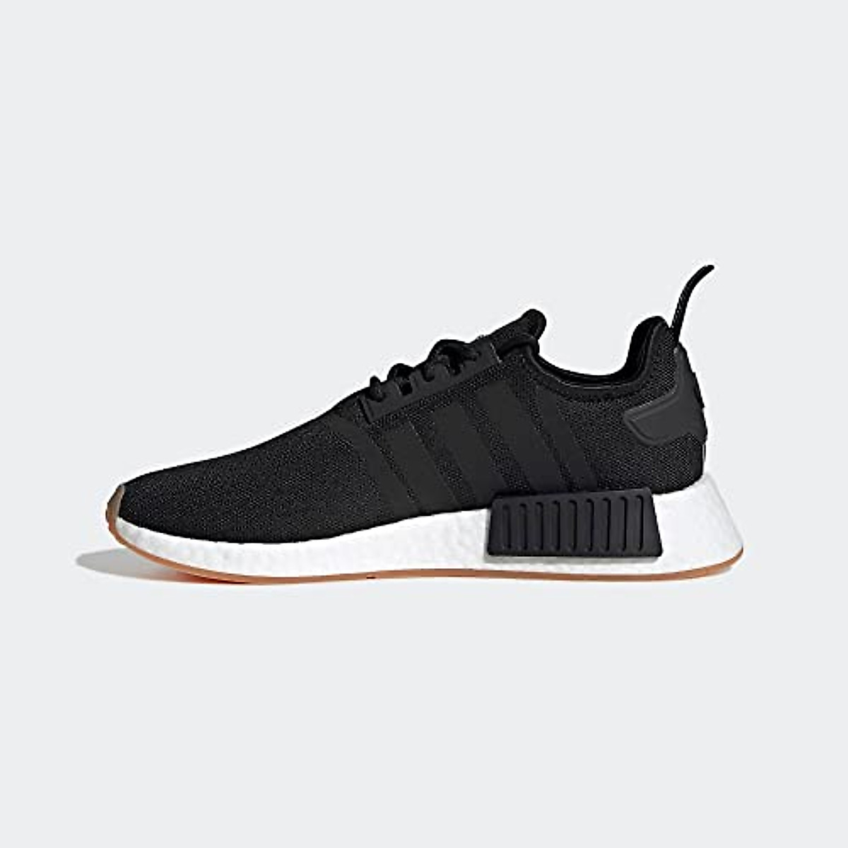 adidas Originals Men's NMD_R1 Sneaker, Black/Black/Gum, 13
