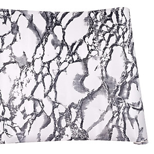 Yifely Granite Marble Effect Furniture Paper Self-Adheisve Shelf Liner Countertop Sticker 17.7 Inches by 9.8 Feet