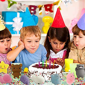 80pcs Mochi Squishy Toys, Mini Kawaii Squishy Fidget Toys Bundles Squishies Party Favors for Kids Gift for Easter Basket Stuffers Egg Fillers Birthday Classroom Prize Pinata Christmas Stocking