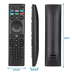 OMAIC XRT140 Universal Remote Control for All VIZIO LED LCD HD 4K UHD HDR Smart TVs