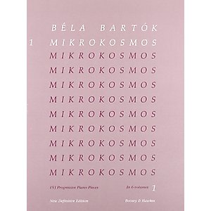 Mikrokosmos Volume 1 (Pink): Piano Solo