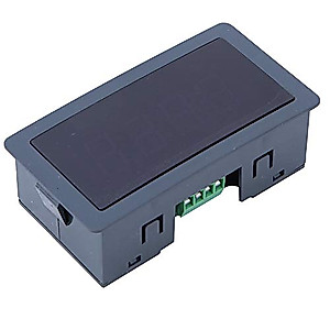 Respicefinem Serial Port Meter 10.0×6.0×3.0 0. 56 in 4 Digit Display Rs485 Serial Port Meter Rtu ASCII Protocal Power Supply Voltage:7~36V 4 Digit 7 Segment Display I2C