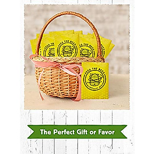 American Meadows Wildflower Seed Packets "Feed The Bees'' Party Favors (Pack of 20) - Pollinator Wildflower Seed Mix to Attract Hummingbirds, Bees, and Butterflies, Party Favor for Any Occasion