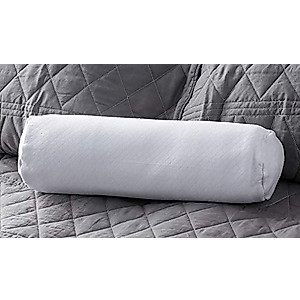 Bucky B661BWH 17x7.5" Travel Duo Bed Pillow Case - Bolster Pillowcase
