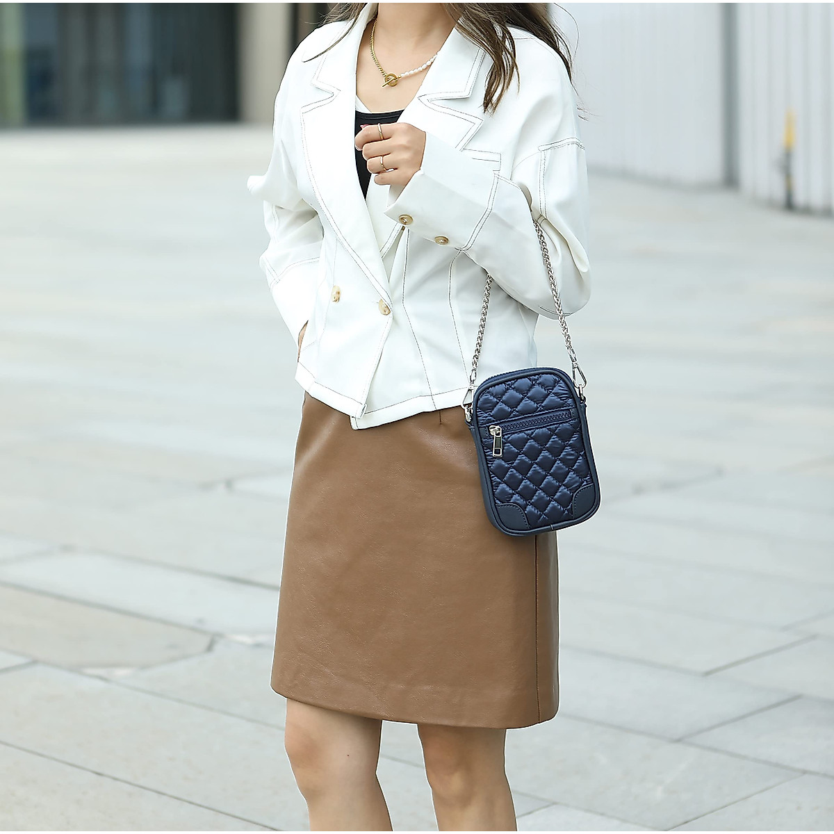 MKF Collection Crossbody bags for woman shoulder cell phone wallet purse