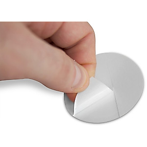 Novel Merk Tennis Sports Ball Vinyl Stickers - 2” Round Individual Decals for Laptop, Water Bottle, Phone, Party Favors, & Decor - Adheres to Clean Surfaces Waterproof & Repositionable (20)