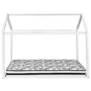 Signature Design by Ashley Flannibrook Contemporary House Bed Frame, Full, White