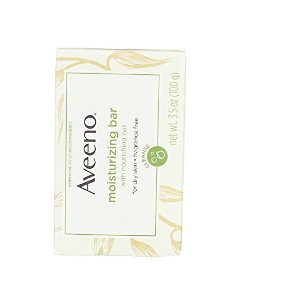 Aveeno Bar Dry Size 3.5 Ounce Aveeno Moisturizing Bar For Dry Skin (Pack of 3)