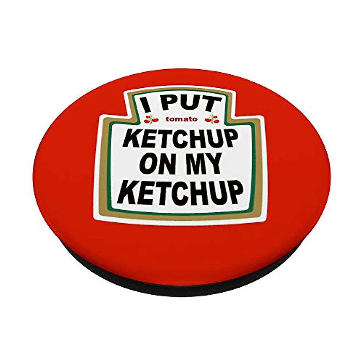 Ketchup Cute Red PopSockets PopGrip: Swappable Grip for Phones & Tablets
