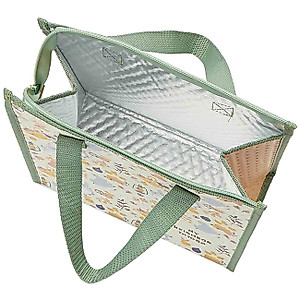 Skater My Neighbor Totoro Thermal Insulated Lunch Bag with Zip Closure - Foraging