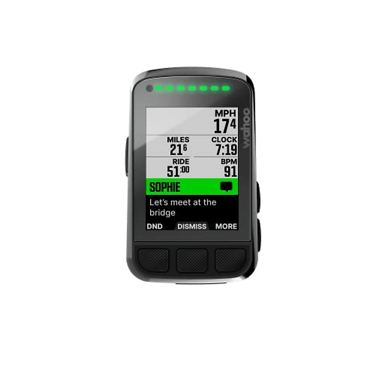 Wahoo ELEMNT Bolt V2 GPS Cycling/Bike Computer, Black