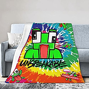 Cartoon Blanket Throw Blankets Couch Bed Sofa Fleece Blanket Super Soft Fuzzy Warm Cozy Flannel Fleece Bed Blanket Lightweight Decorative Living Room for All Seasons 50"X40"