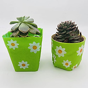 TTLLQQ Gift Wrapping Tissue Paper - 40 Sheets Green Flower Gift Wrapping Paper Bulk Pack, DIY Craft - 50x66cm