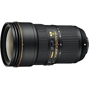 Nikon 24-70mm f/2.8E VR AF-S ED Nikkor Zoom Lens - (Renewed)