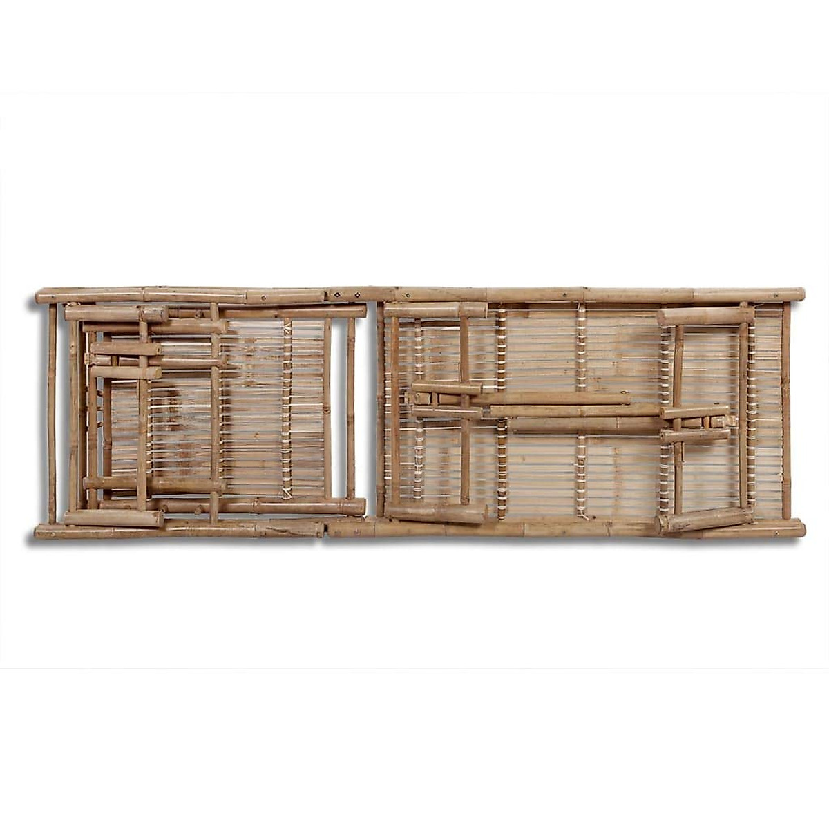 QZZCED Beach Yard Pool Lounge Pool Chairs Chaise Lounge for Outdoor Sun Lounger Bamboo for Beach,Yard,Balcony,Poolside