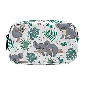 cooltfun Koala Pencil Pouch Cute Stationary Pencil Box Big Capacity Pen Case School Study Supplies for Teen Girls Waterproof Large Storage Pencil Pouch Student