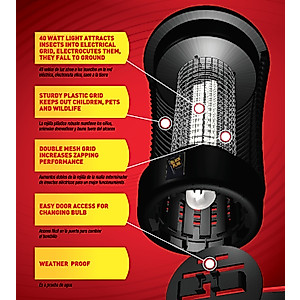 Black Flag BZ-40 40-Watt Outdoor Bug Zapper