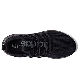 adidas Men's Lite Racer Adapt 5.0 Running Shoe, Black/Black/Grey, 9