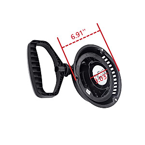 Kvjicdo 951-14151 Recoil Starter Assembly Compatible with Troy-Bilt 370-SU MTD 31AM53K2897 Craftsman 247889701 24788957 Snowblower Yard Man Yard Machines Rep 751-14151 751-10658 951-10658
