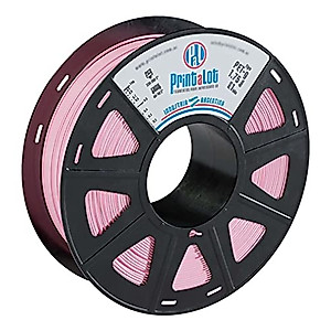 PRINTALOT PETG 3D Printer Filament, Dimensional Accuracy +/- 0.03 mm, 1 kg Spool, 1.75 mm, Pink