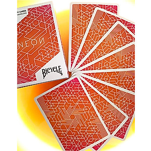 Bicycle Neon Blue Aurora Cardistry Deck (Not A Playable Deck)