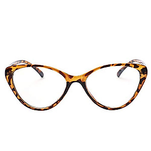oriopxic Cat Eye Distance Glasses Womens -2.50 Retro Nearsighted Myopia Glasses