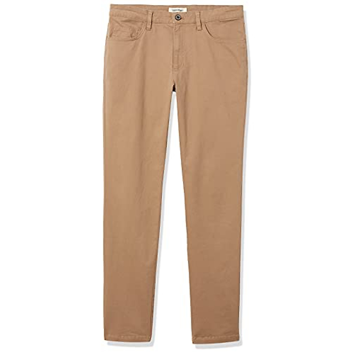 Amazon Essentials Men's Skinny-Fit 5-Pocket Comfort Stretch Chino Pant (Previously Goodthreads), Light Khaki Brown, 35W x 30L