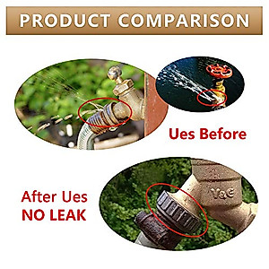 HQMPC Hose Seals Garden Hose Gasket Seal Hose Connector Gaskets O Ring 30Pcs for Leak Proof