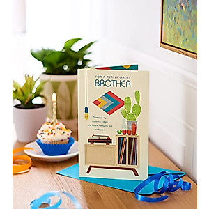 American Greetings Birthday Card For Brother (Good Time When We're Together)