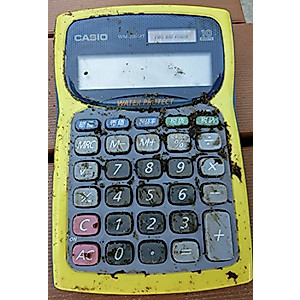 Casio mini calculator just type WM-200MT-YW-N Yellow (japan import)