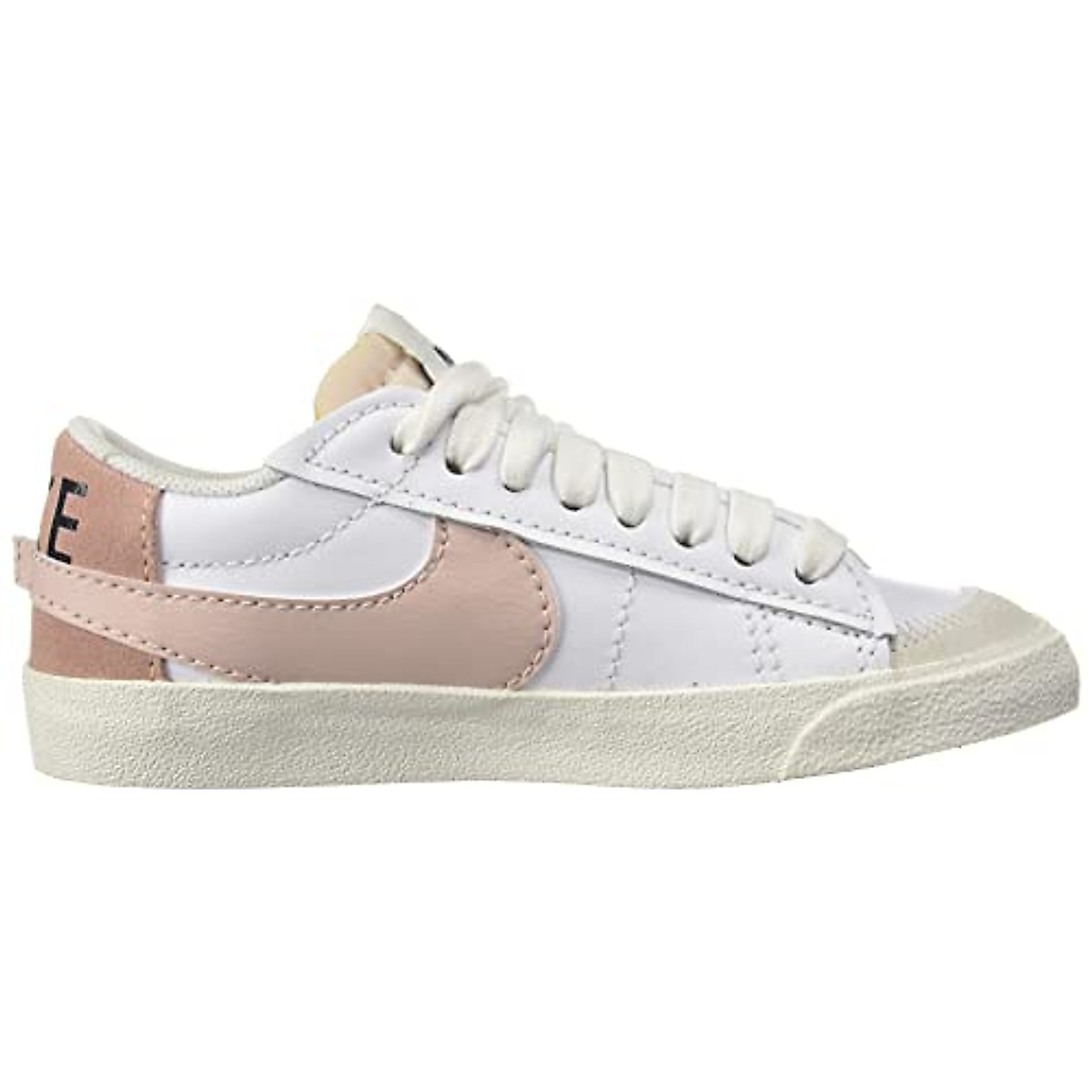 Nike Blazer Low '77 Jumbo Women's Shoes White/Rose Whisper/Pink Oxford (Women's, Numeric_9_Point_5)