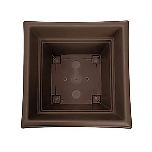 EarthBox 81753.01 Root & Veg Garden Kit, Organic Planter, Chocolate