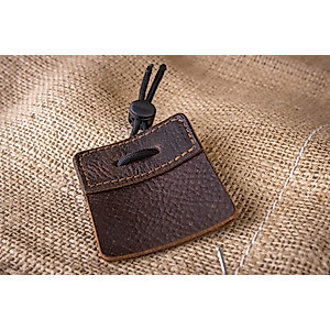 Shatterproof Archery Tab | 3 Under tab | Traditional Finger Tab | Finger Guard | Finger Protector | Chrome Tan Leather