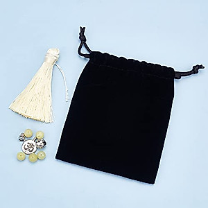 SUNNYCLUE 1 Bag DIY 8mm Lemon Jade Beads Bracelets Necklace Making Kit Polyester Tassel Charm Decorations Ohm Tibetan Style Alloy Charms for DIY Jewelry Making Craft