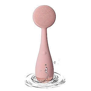 PMD Clean - Smart Facial Cleansing Device with Silicone Brush & Anti-Aging Massager - Waterproof - SonicGlow Vibration Technology - Clear Pores and Blackheads - Lift, Firm, and Tone Skin
