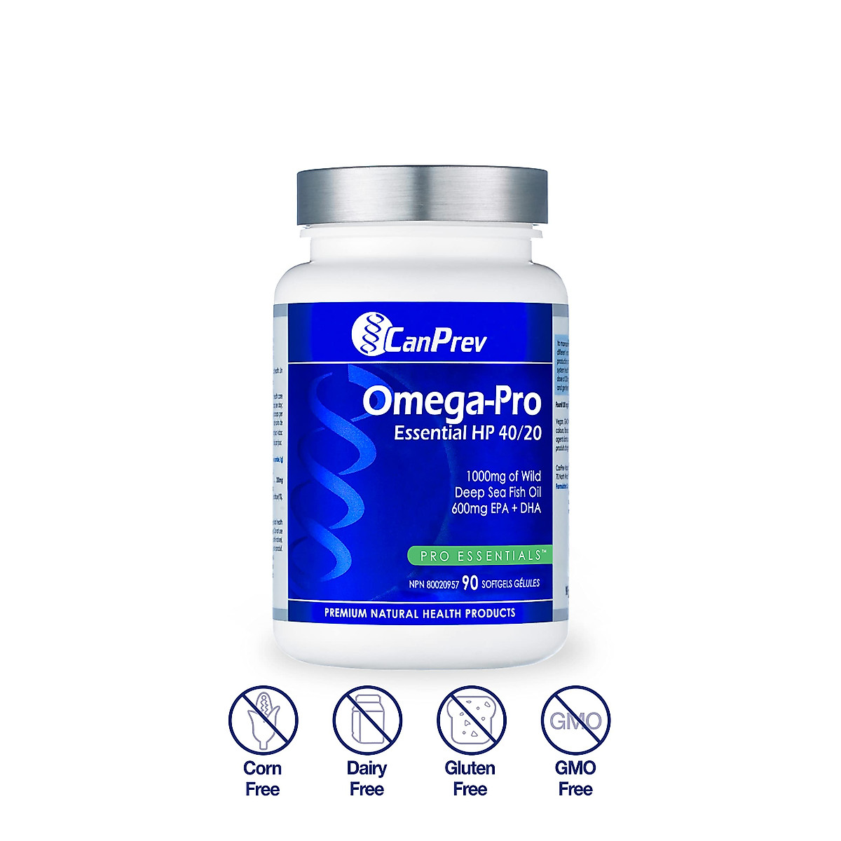 CanPrev Omega-Pro Essential HP 40/20 Softgels, 90 Count