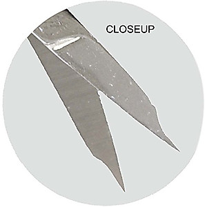 ToolUSA 4.5" Nail Scissors With 1-1/4" Curved Arrow Blades: SC-44352-Z02 : (Pack of 2 Pcs)