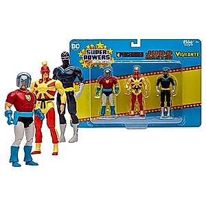 McFarlane Toys - DC Super Powers Peacemaker Judo Master & Vigilante 3pk 4.5in Action Figure