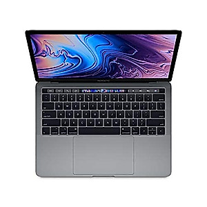Apple 13.3" MacBook Pro w/ Touch Bar (Mid 2018), 2.3GHz, Retina Display, Intel Core i5, 256GB Solid State Drive, 16GB Memory, Space Gray (Renewed)