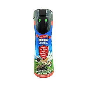 NemaKnights Nematodes Slow-Release Biological Insect Control, Shakeable Nematode Pearls for Grubs, Weevils, Boreres and More, 10oz (Treats up to Approx 100 sq ft)