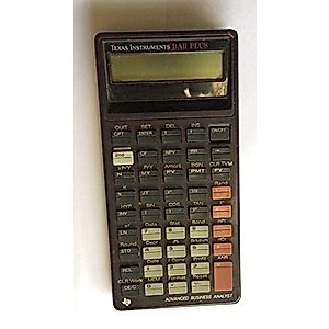 Texas Instruments BAII Plus Advanced Business Analyst Financial Calculator