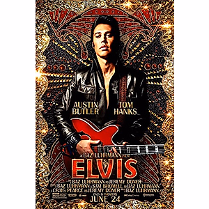 Elvis 2022 Movie Poster Glossy Finish 24x36inch(60x90cm) - PRM900