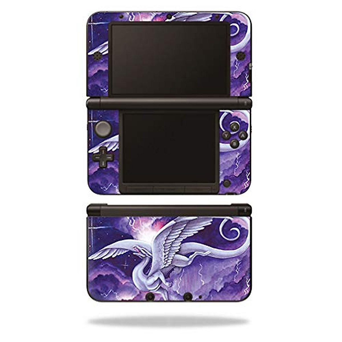 MightySkins Skin Compatible with Nintendo 3DS XL Original (2012-2014) - Storm Dancer | Protective, Durable, and Unique Vinyl wrap Cover | Easy to Apply, Remove, and Change Styles | Made in The USA