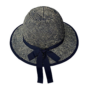 Straw Hat Bike Helmet Shibori Blue Cover Only (Shibori Blue, M - US Small)