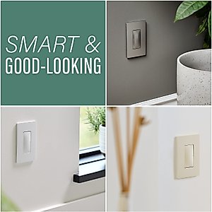 Legrand Radiant WNRH2WH Smart Gateway with Netatmo, Surface Mount, Compatible with Alexa, Google Assistant & Apple HomeKit, White (1 Count)