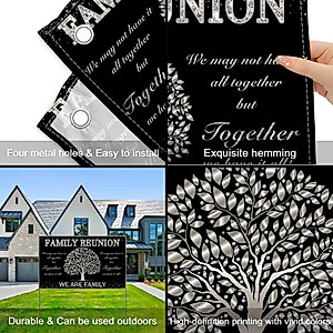 Swepuck 96x60inch Fabric Silver Family Reunion Backdrop Family Tree Members Photography Background Welcome Gathering Party Decoration Banner Photo Booth Props