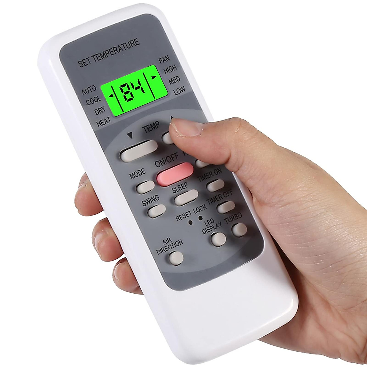 YAOHUIMI Replacement Remote Control for UL-R51M/E WB009GMFI16MLD WB012GMFI16MLD AC Air Conditioner